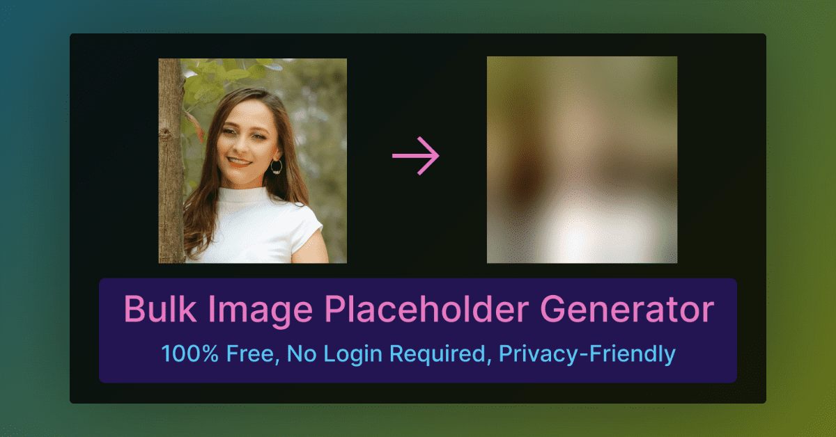 Bulk Image Placeholder Generator Free No Login Privacy Friendly